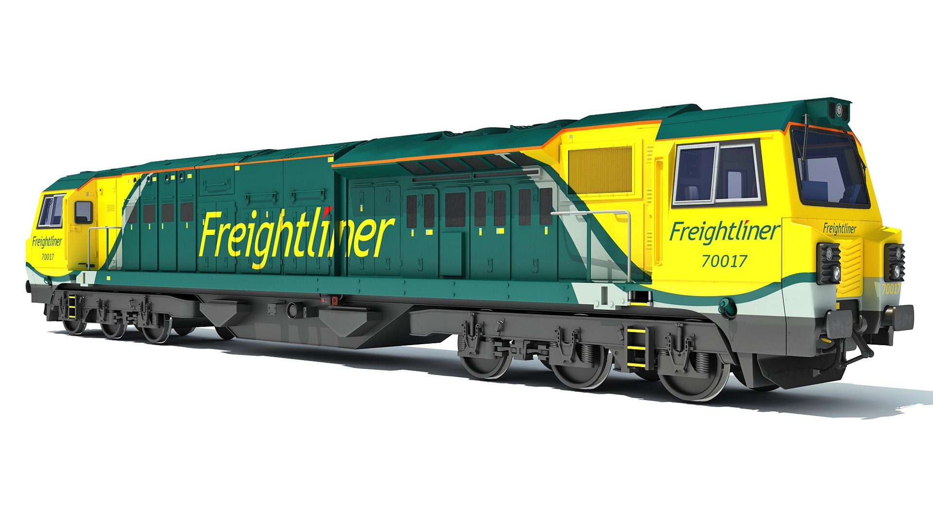 3D British Rail Class 70 - TurboSquid 1510452