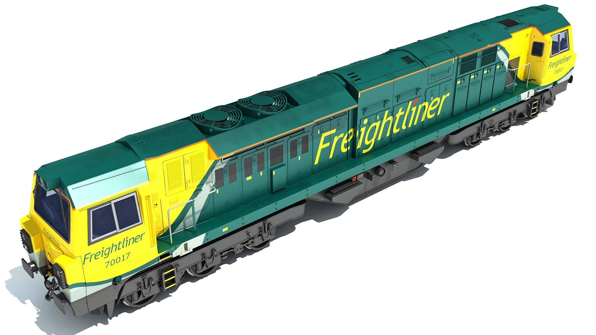 3D British Rail Class 70 - TurboSquid 1510452