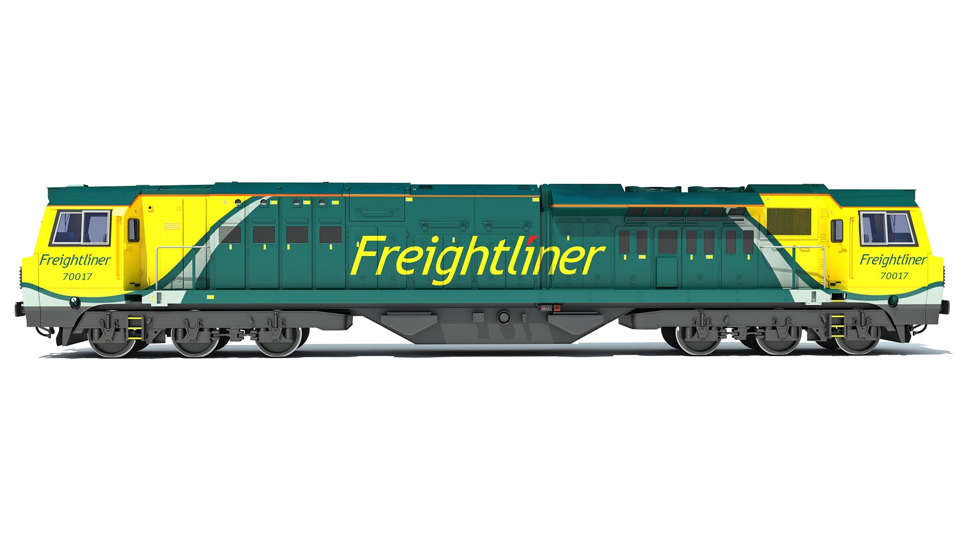 3D British Rail Class 70 - TurboSquid 1510452