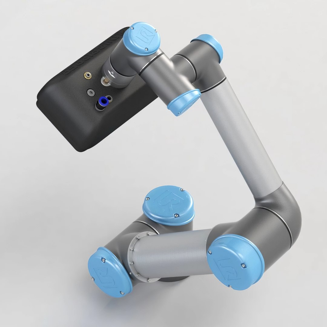 UR5 With UniGripper CoLight Collaborative Gripper 3D - TurboSquid 2021132