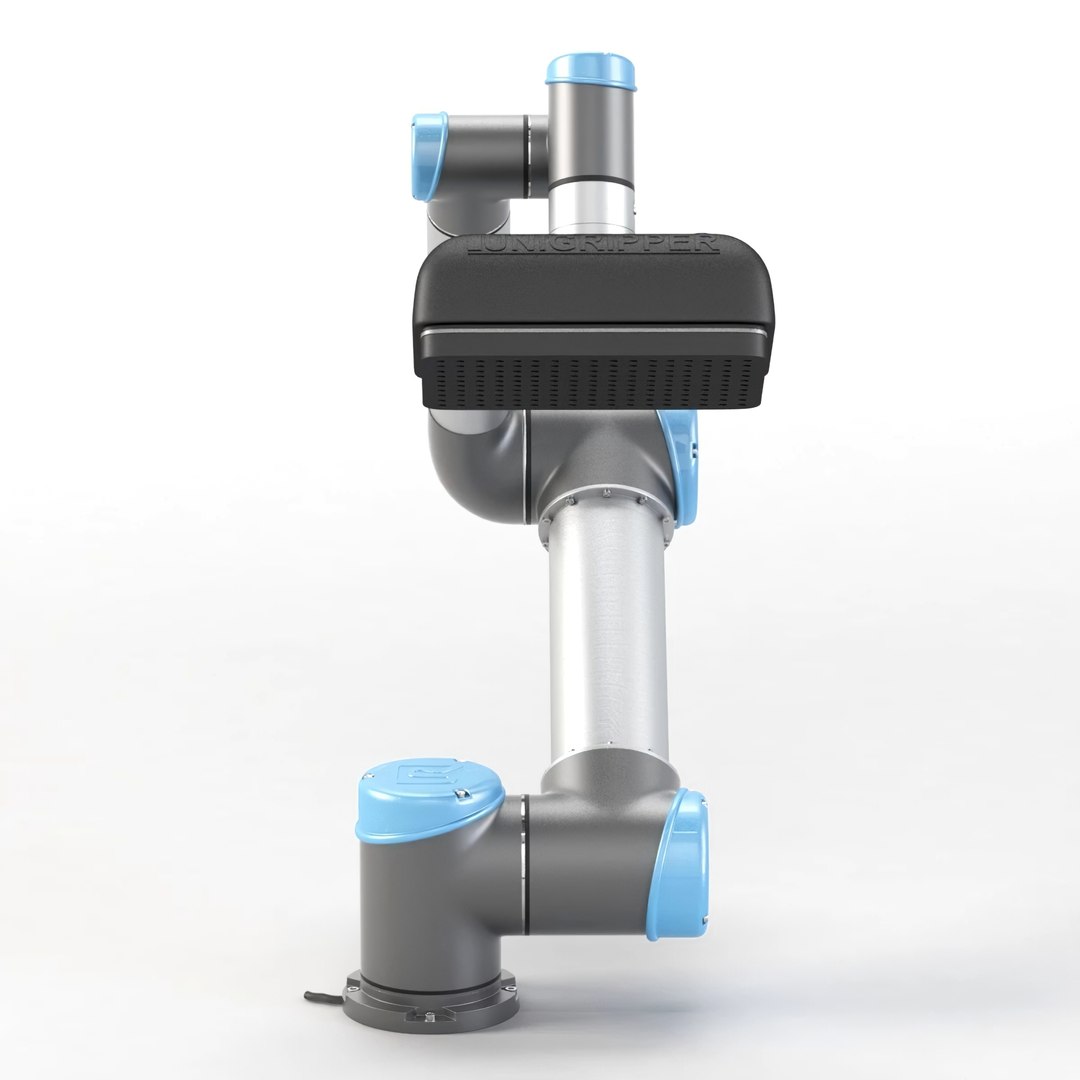 UR5 with UniGripper CoLight Collaborative Gripper 3D - TurboSquid 2021132