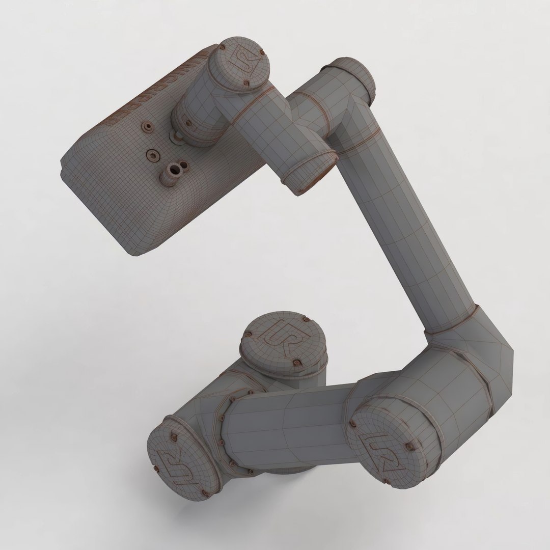 UR5 With UniGripper CoLight Collaborative Gripper 3D - TurboSquid 2021132