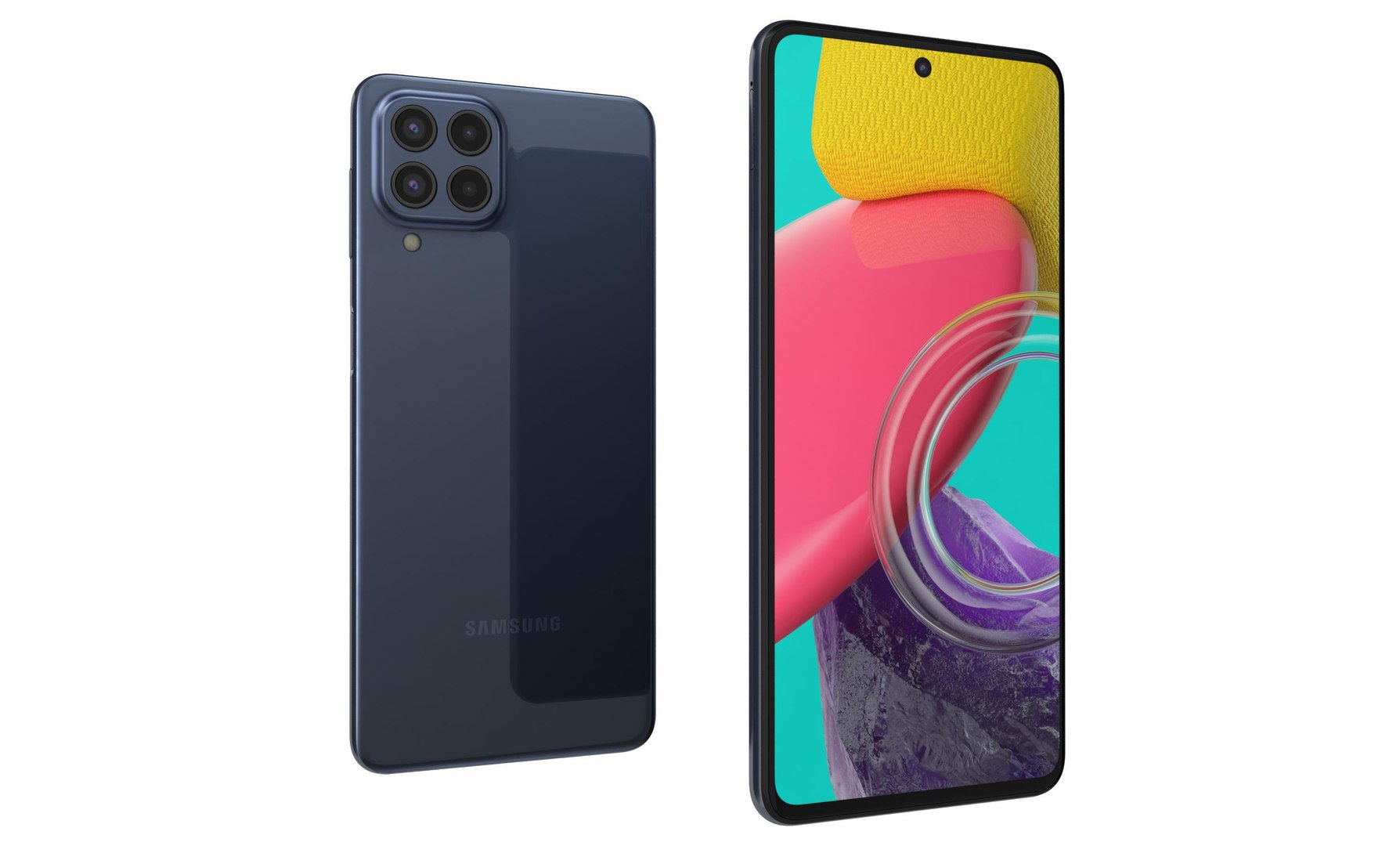 3D Samsung Galaxy M53 Blue - TurboSquid 1892044