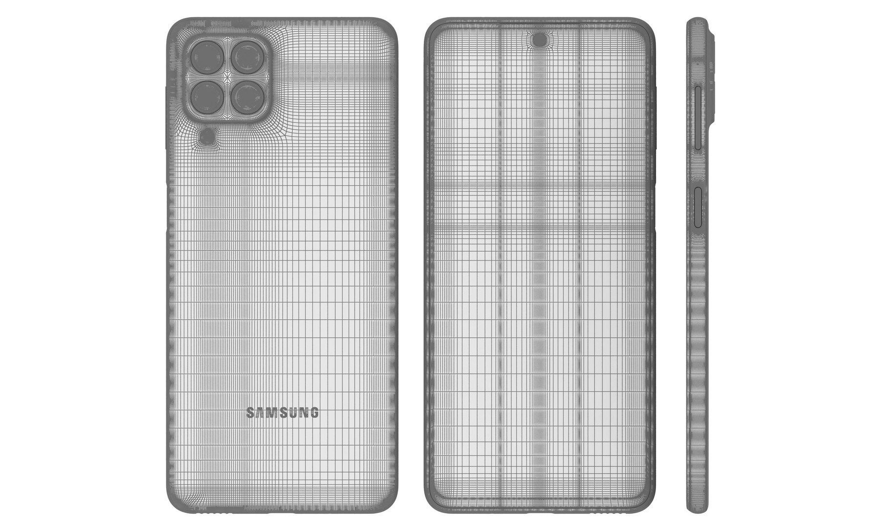 3D Samsung Galaxy M53 Blue - TurboSquid 1892044