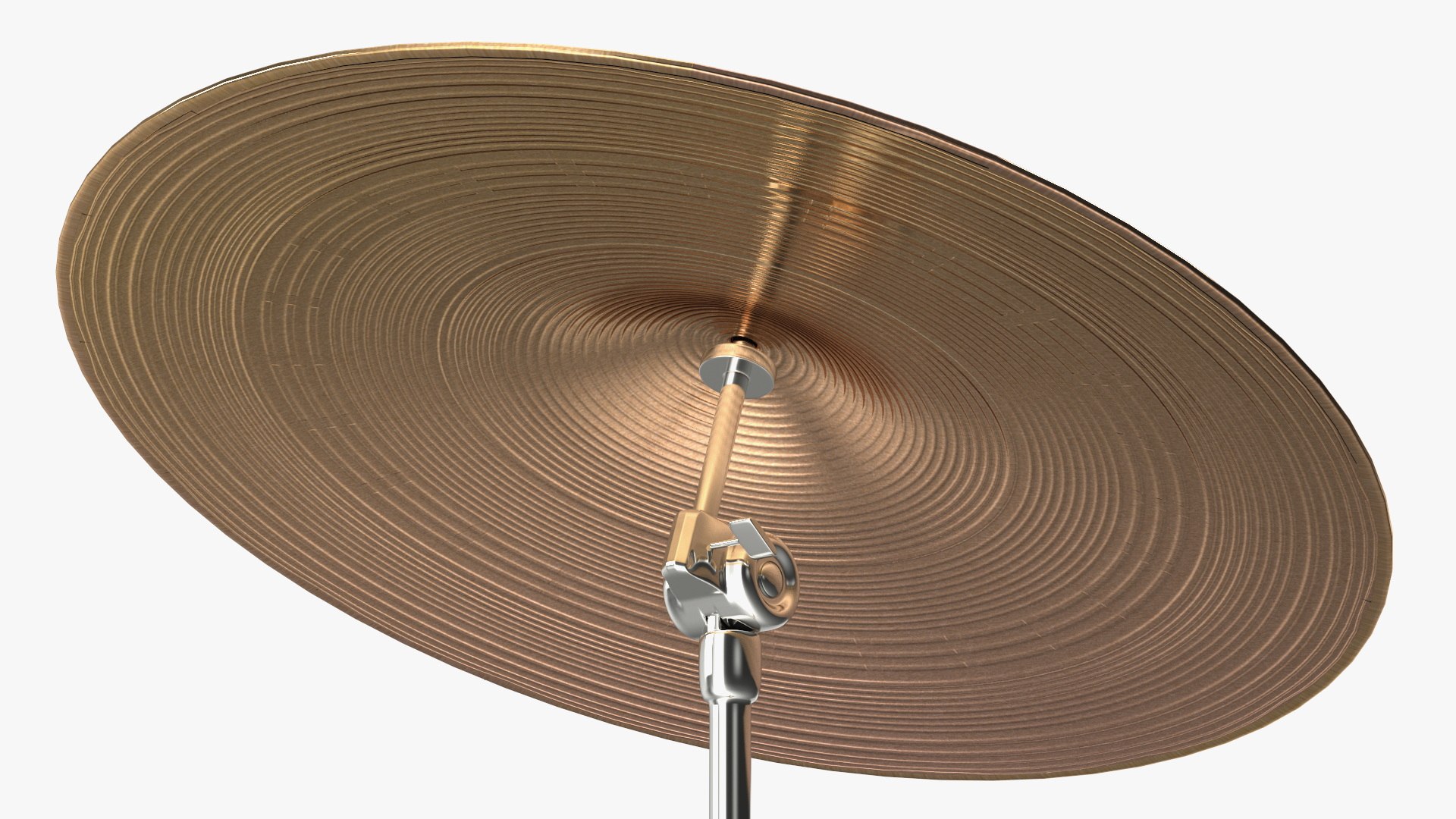 3D Model Crash Cymbal With Stand - TurboSquid 2179950
