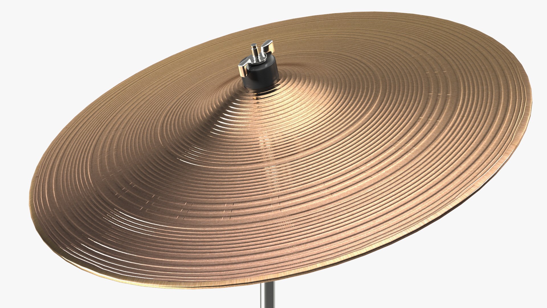 3D Model Crash Cymbal With Stand - TurboSquid 2179950