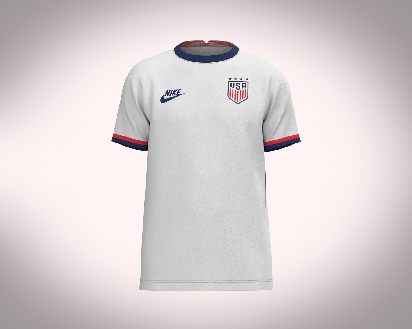 Nike U S 2020 Stadium Home 4-Star 3D model - TurboSquid 1944381