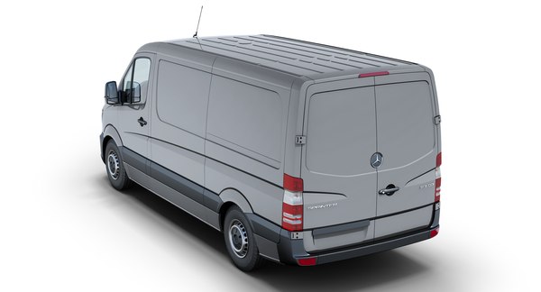 modelo 3d Mercedes-Benz Sprinter Standard Roof - TurboSquid 1405954