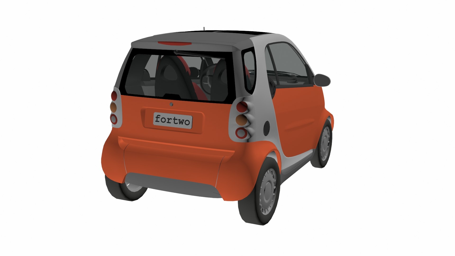 Cute car 3D model - TurboSquid 1672538