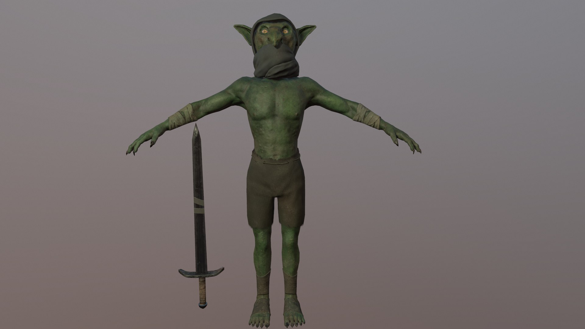 3D Goblin Character Model - TurboSquid 1541970