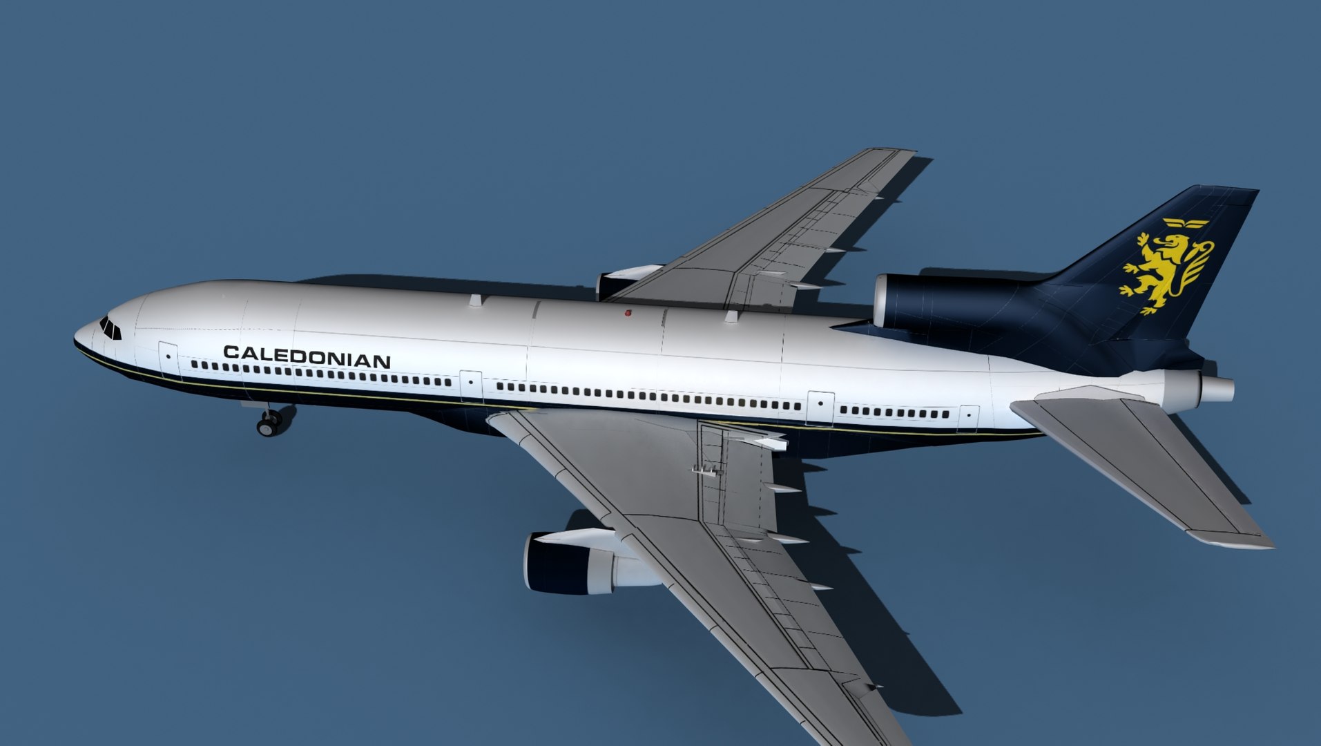 Lockheed L-1011-50 Caledonian 3D Model - TurboSquid 1921498