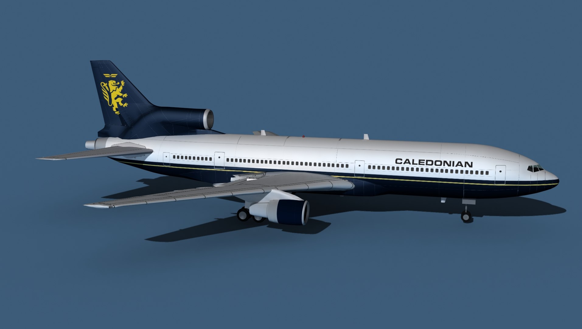 Lockheed L-1011-50 Caledonian 3D Model - TurboSquid 1921498