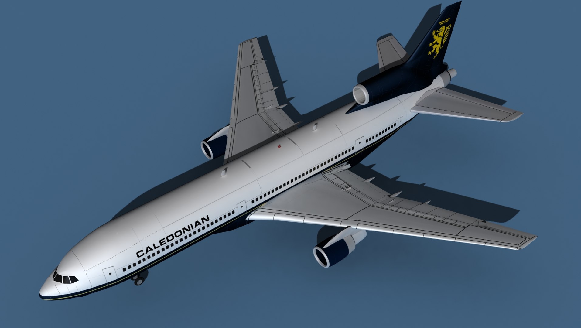 Lockheed L-1011-50 Caledonian 3D Model - TurboSquid 1921498