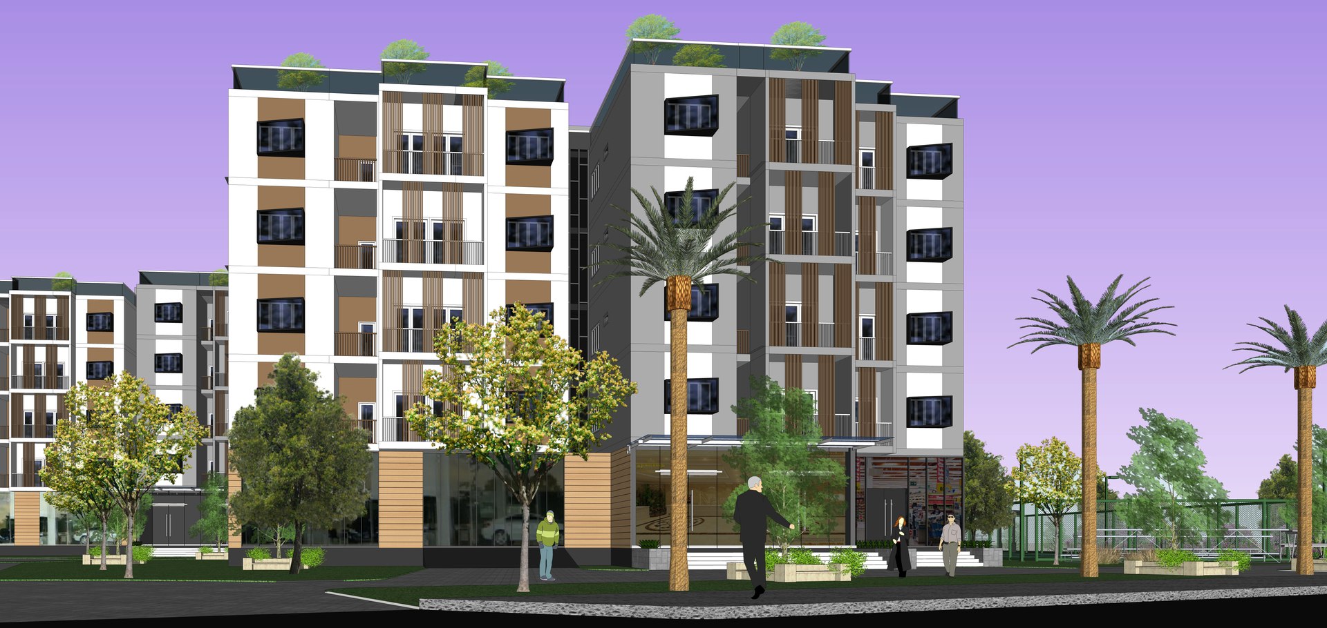 Low-rise Apartment Building 3D Model - TurboSquid 1837005