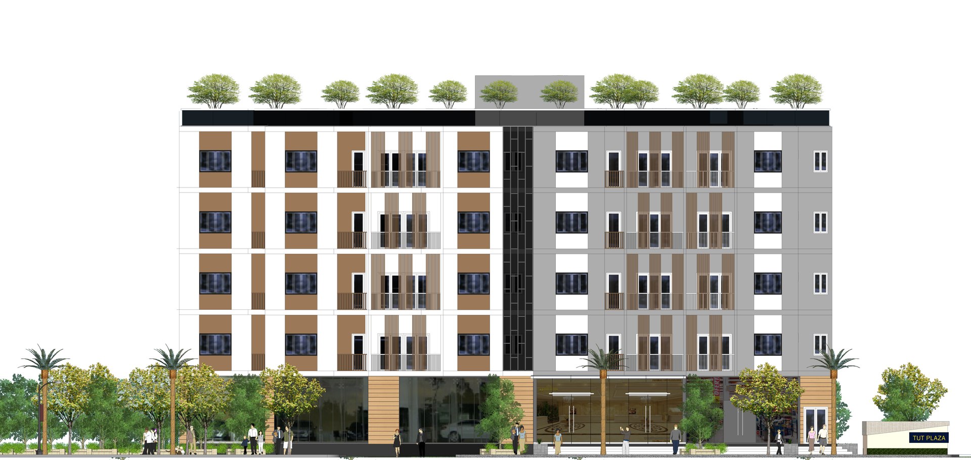 Low-rise Apartment Building 3D Model - TurboSquid 1837005