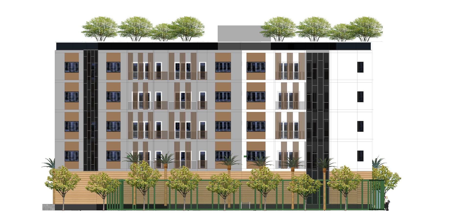 Low-rise Apartment Building 3D Model - TurboSquid 1837005
