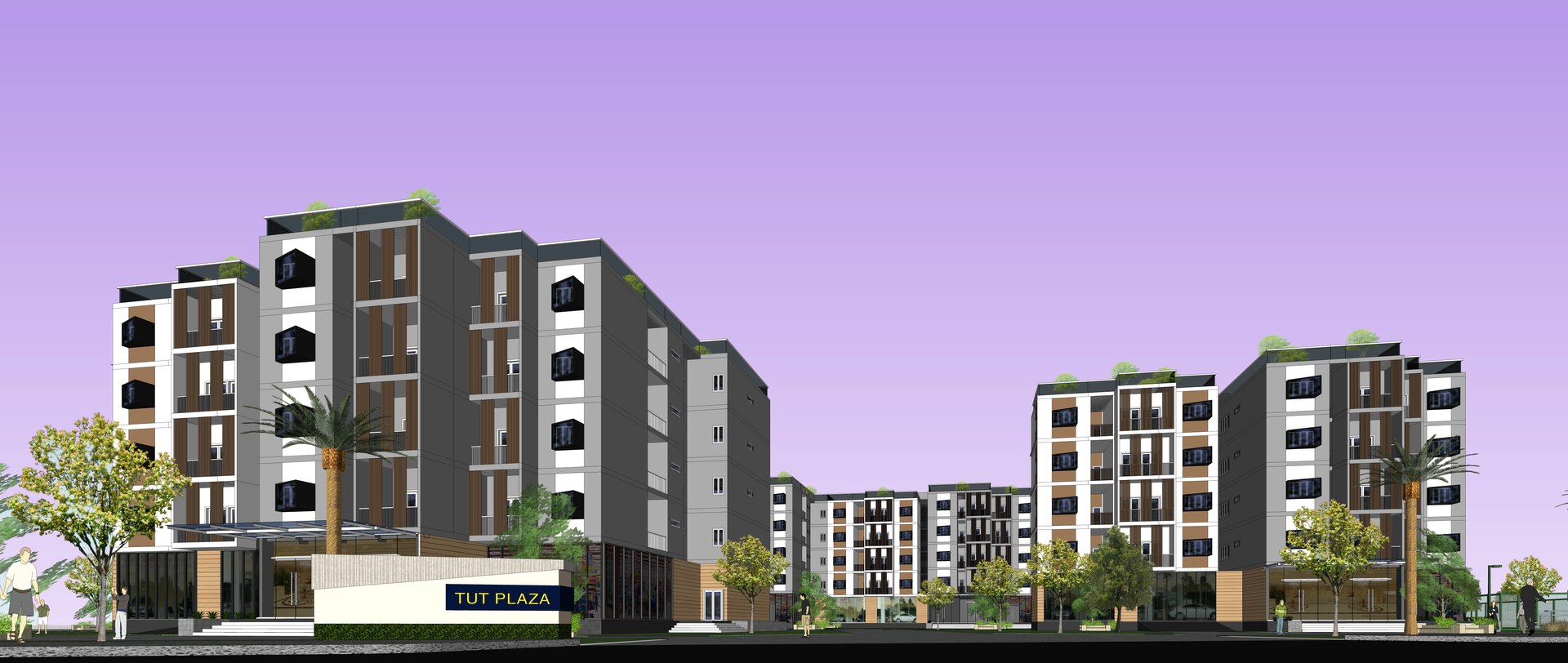 Low-rise Apartment Building 3D Model - TurboSquid 1837005