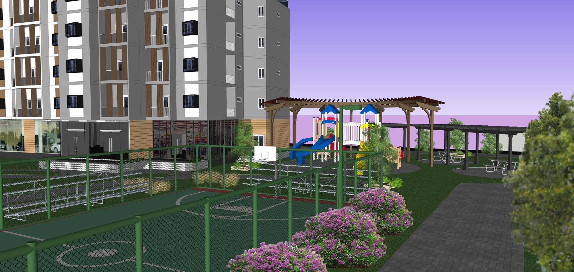 Low-rise Apartment Building 3D Model - TurboSquid 1837005