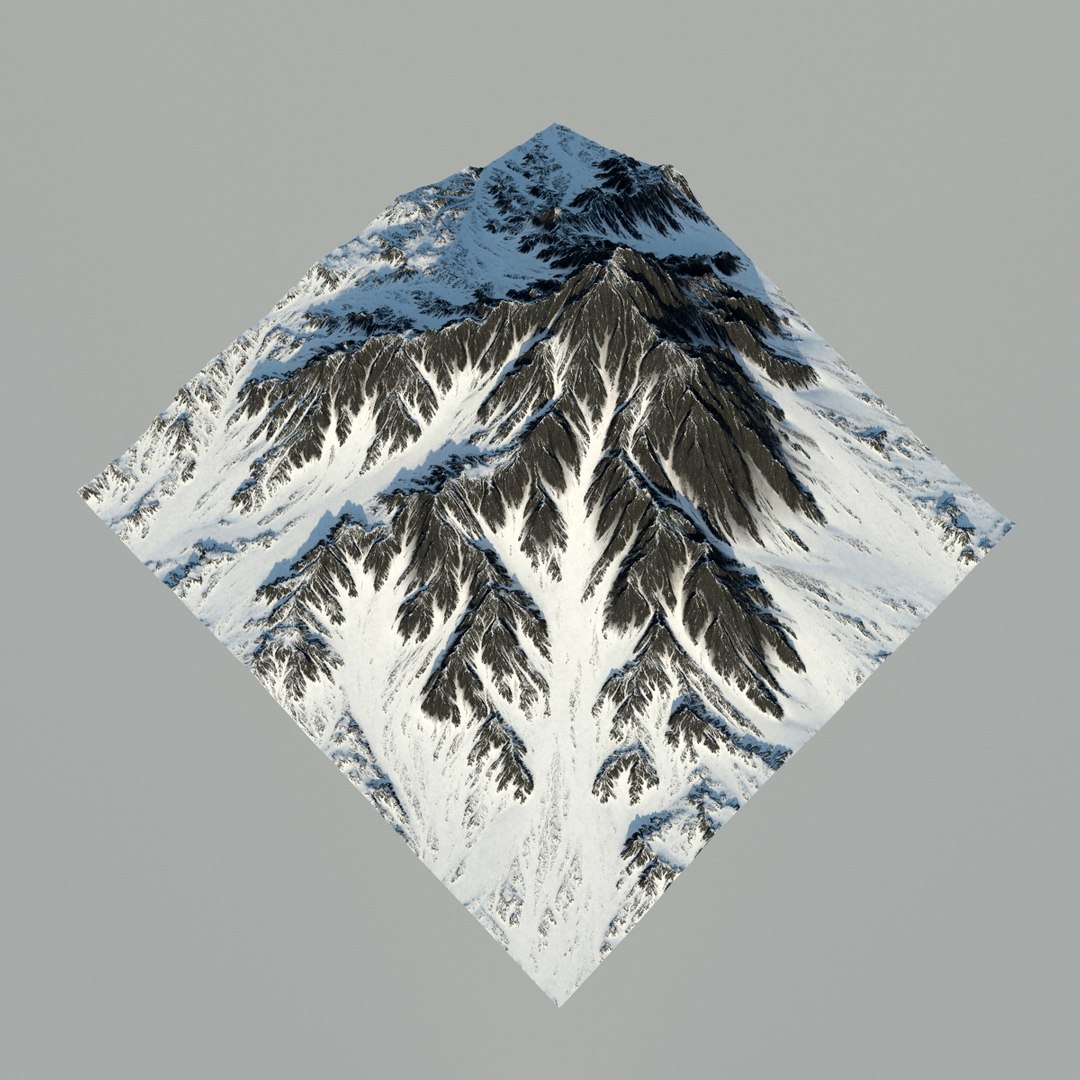 3d Max Mountain Terrain