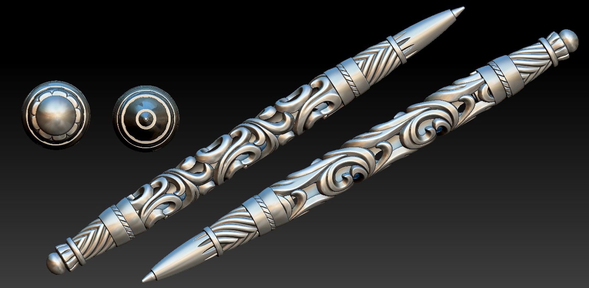 Pen 3D Model - TurboSquid 1554216