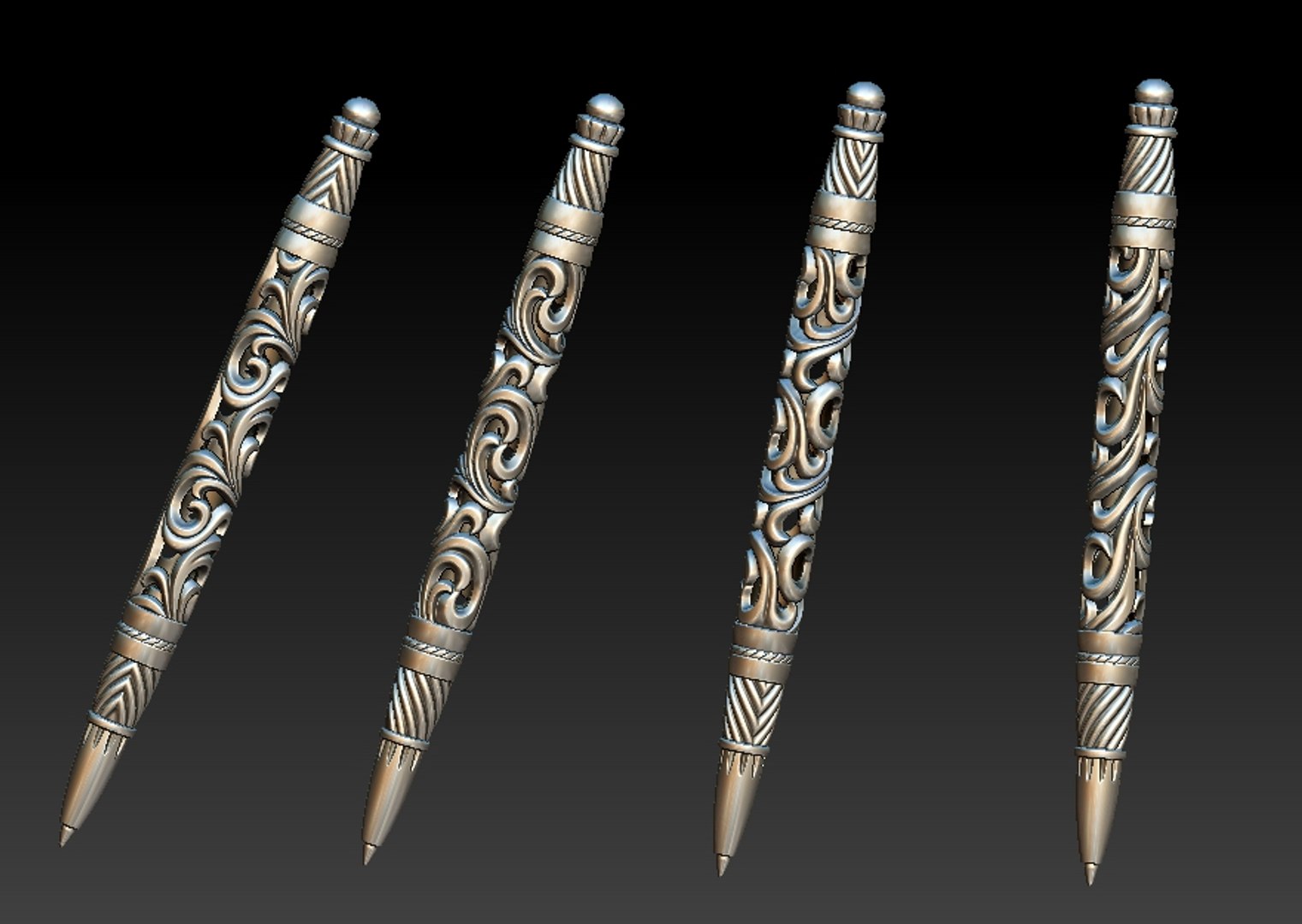 Pen 3D Model - TurboSquid 1554216
