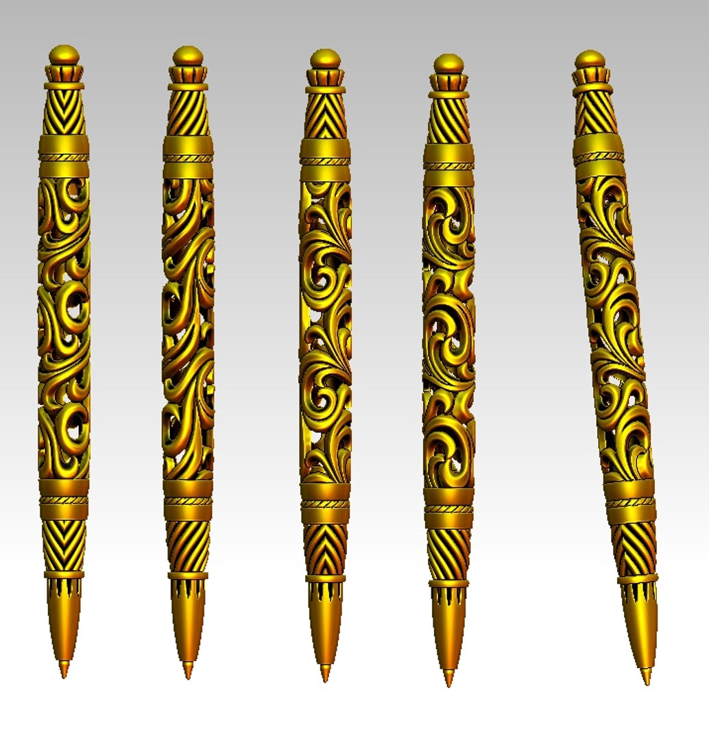 Pen 3D Model - TurboSquid 1554216