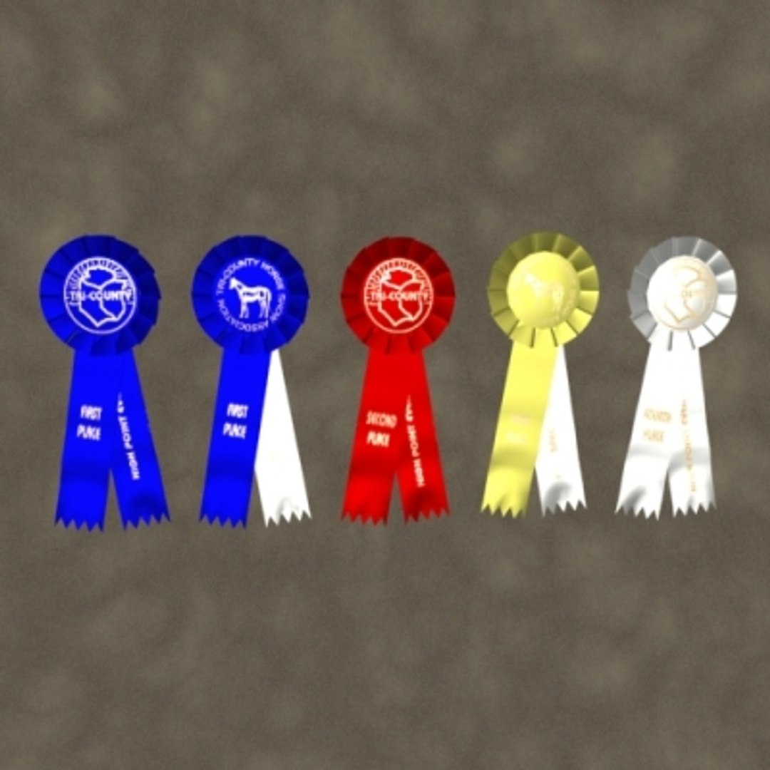 Max Award Ribbons Zipped