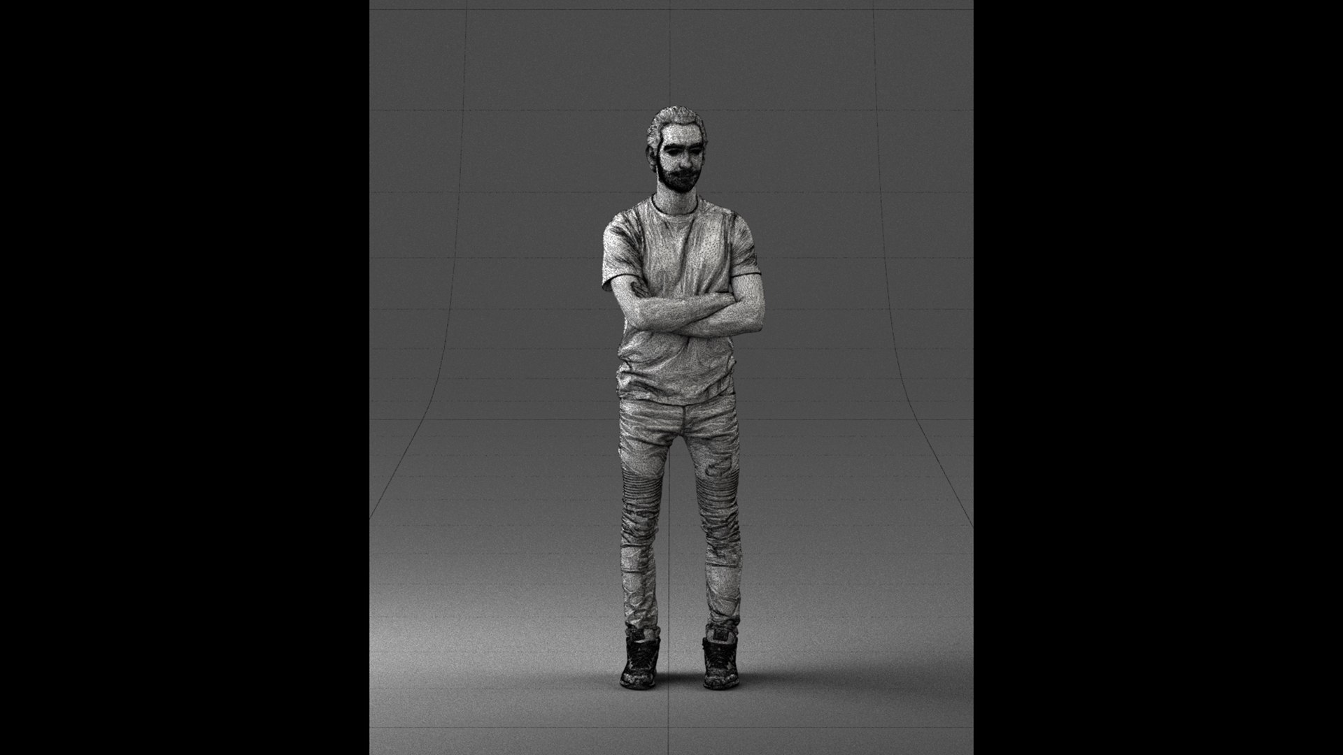 3D Scanned Realistic Human Model - TurboSquid 1644410