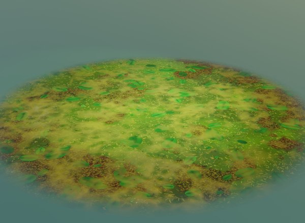 Cartoon Swamp 3D model - TurboSquid 1737134