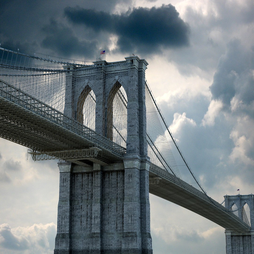 Brooklyn Bridge C4d