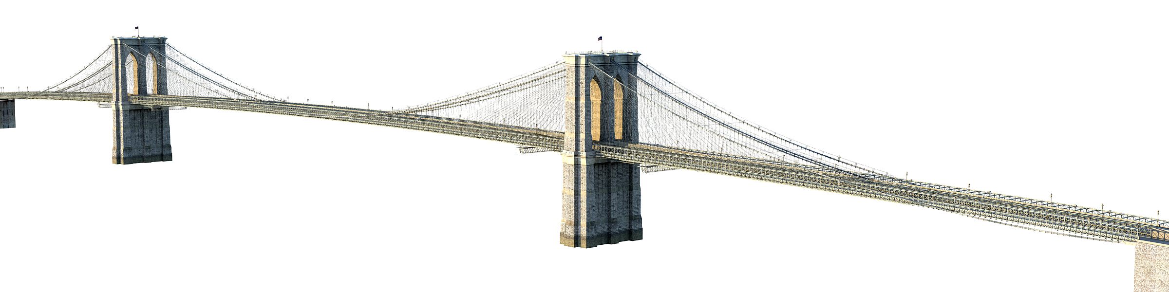 brooklyn bridge c4d