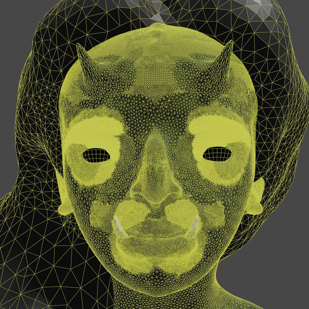 A Female Character From The Race Of Orcs Or Goblins 3D Model ...