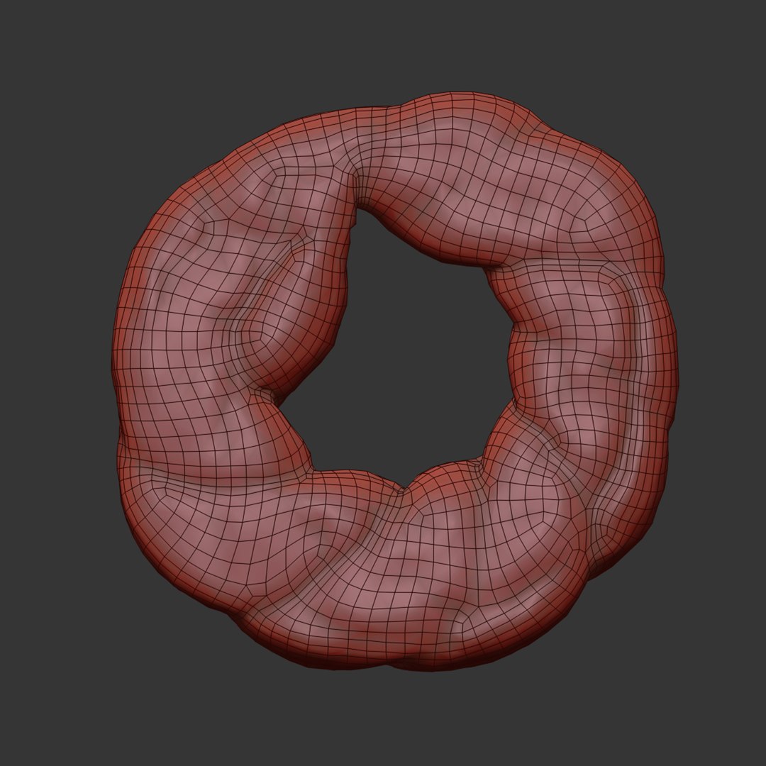 3D Model Simit Bread 3D Model Vol 07 - TurboSquid 2451748