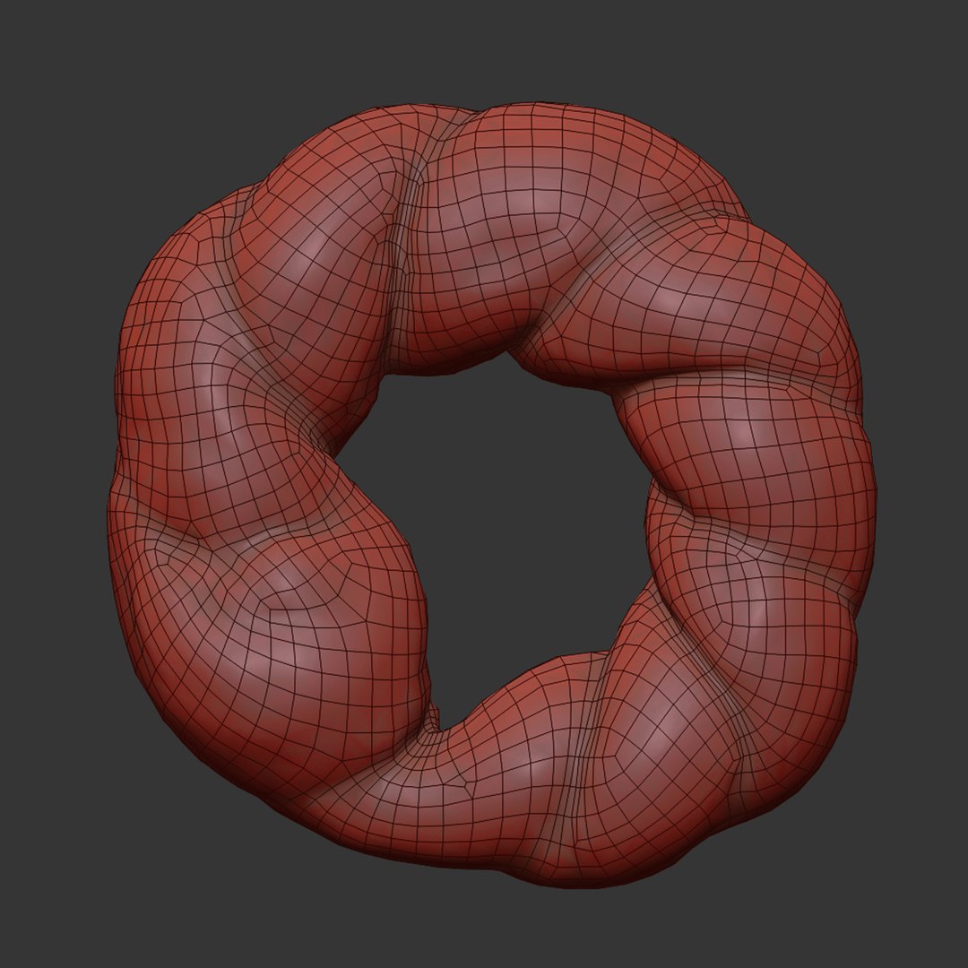 3D Model Simit Bread 3D Model Vol 07 - TurboSquid 2451748