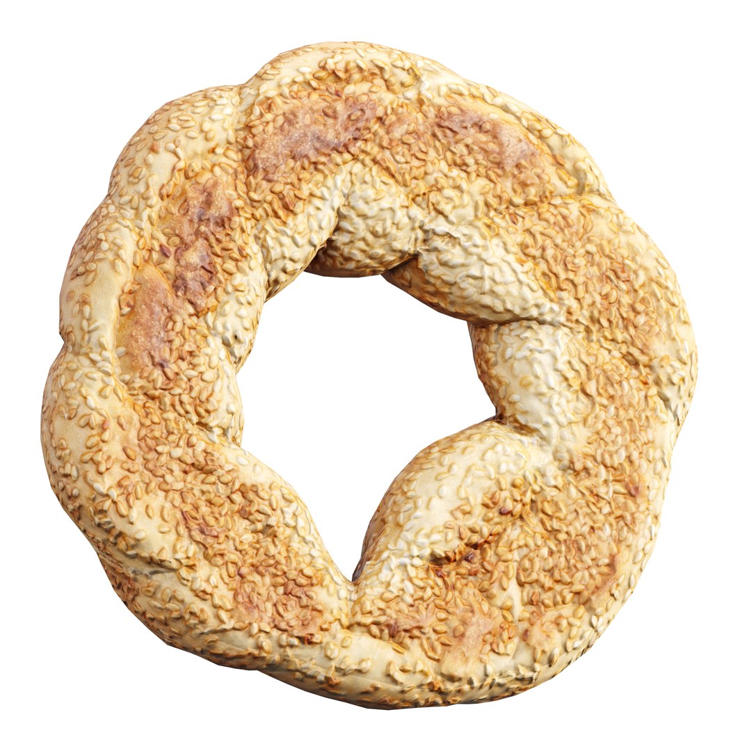 3D Model Simit Bread 3D Model Vol 07 - TurboSquid 2451748