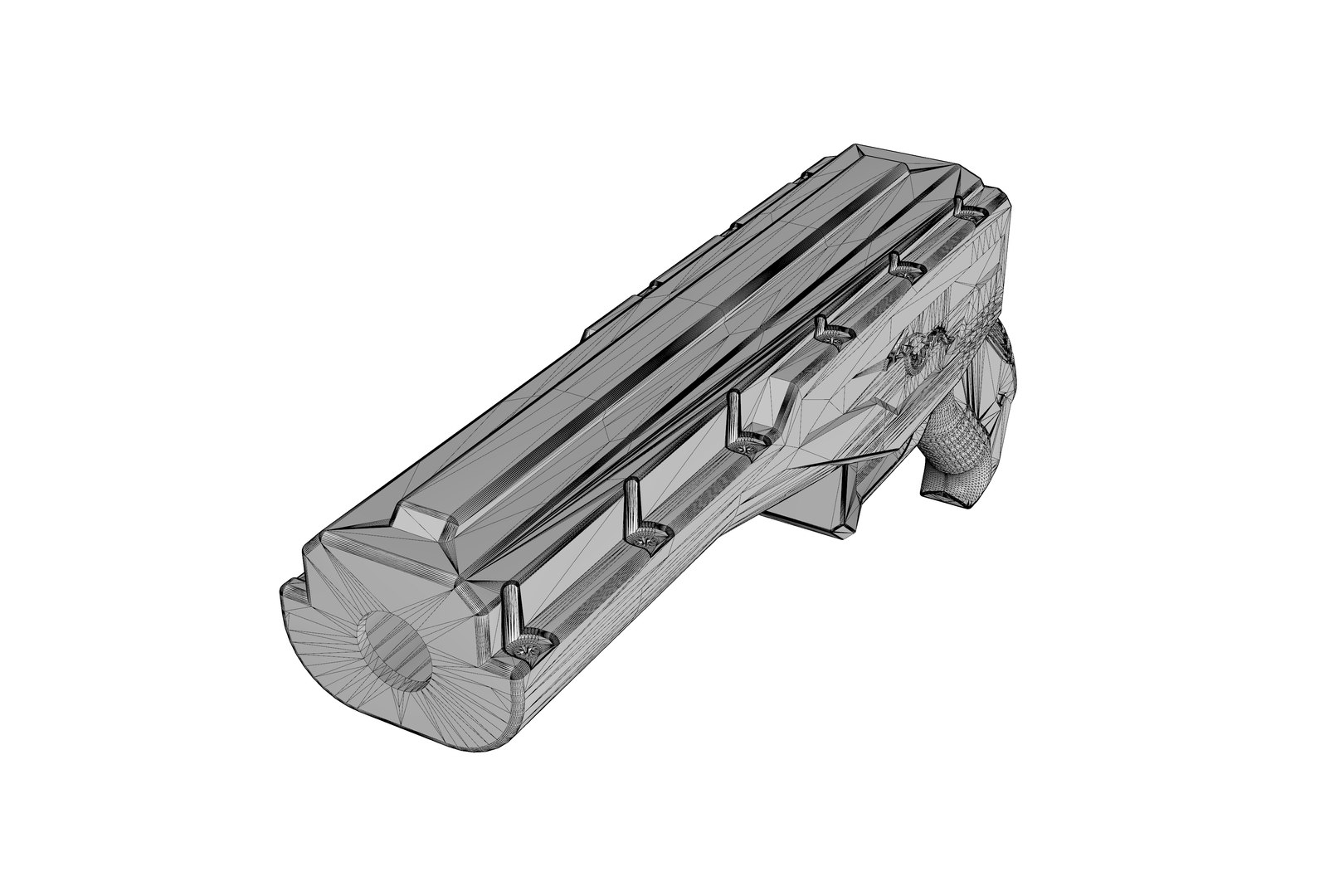 Lasertag Pistol 3D Model - TurboSquid 1487388