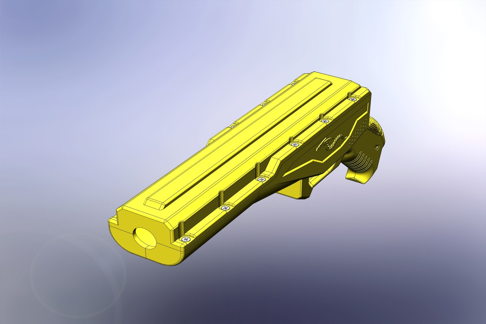 Lasertag Pistol 3D Model - TurboSquid 1487388