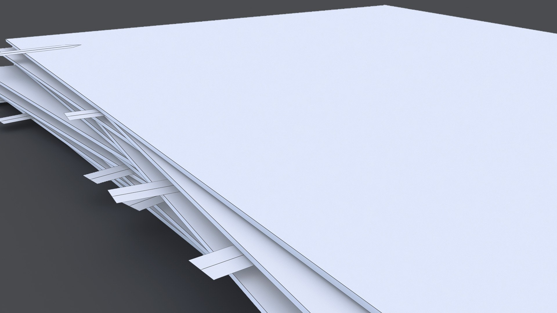 Office Paperwork 3D Model - TurboSquid 1237474