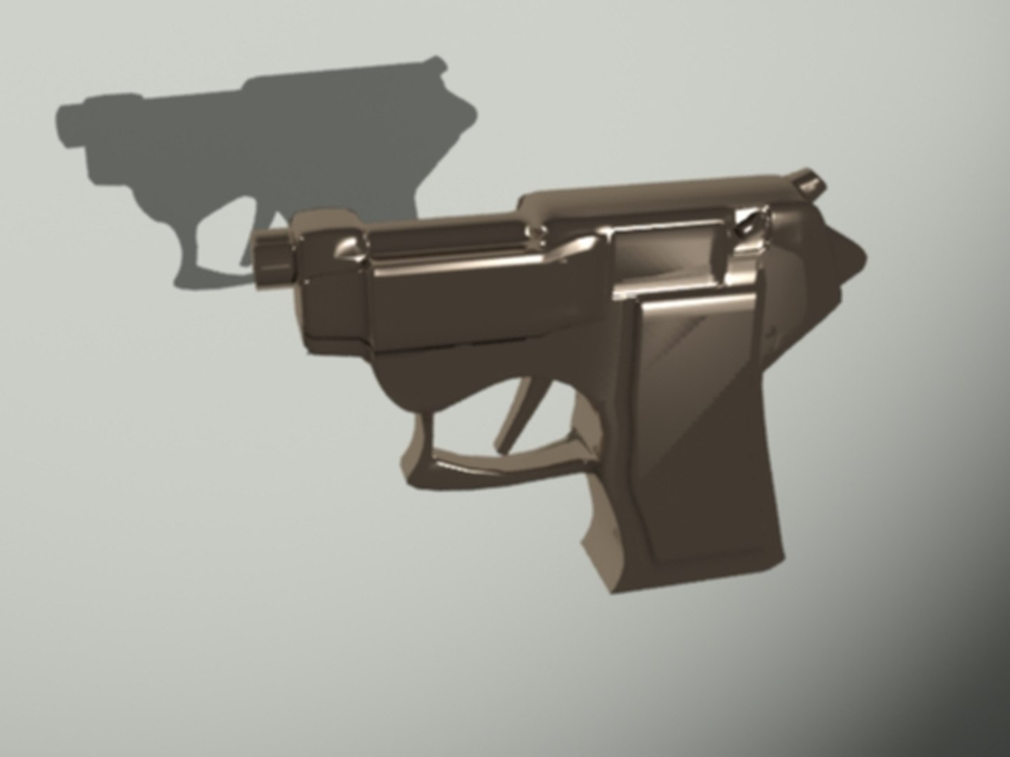 3d Model Of Gun