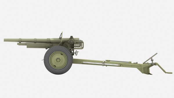3D 75 mm Field Gun M1897 on M2 Carriage - TurboSquid 1724942