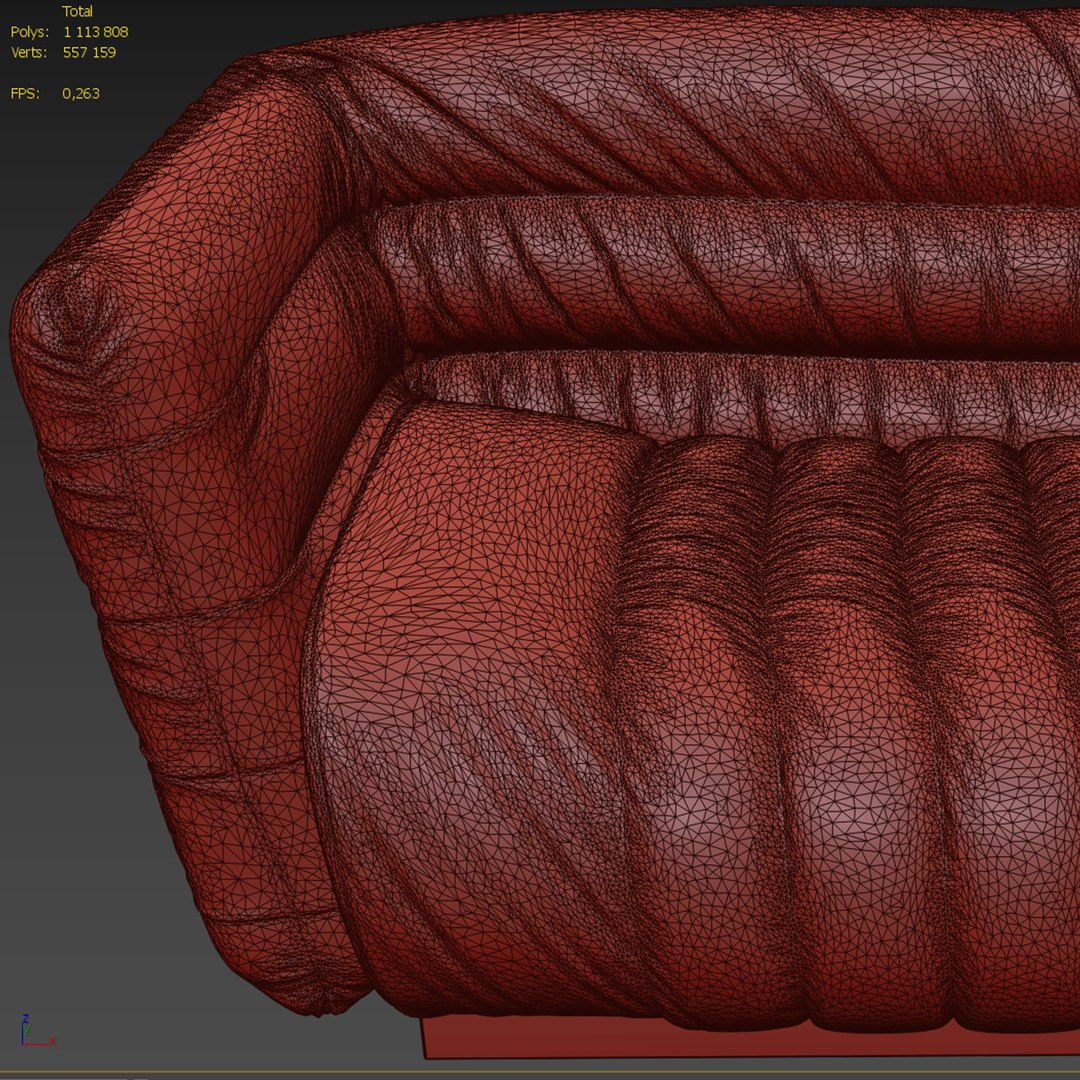 3D model leather sofa - TurboSquid 1511914