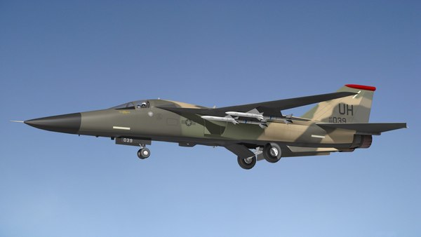 F111 Aardvark USAF 3D - TurboSquid 1810109