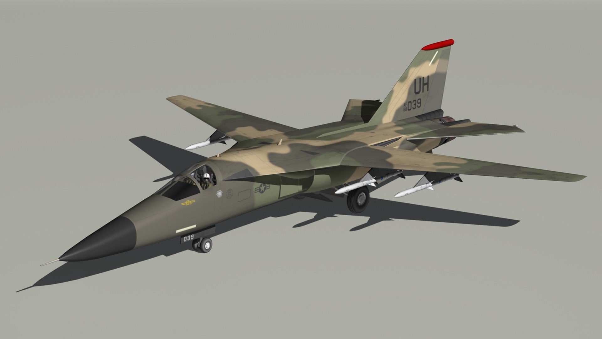 F111 Aardvark USAF 3D - TurboSquid 1810109