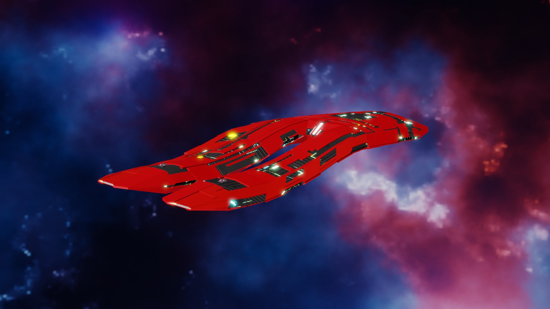 Alien Destroyer Spaceship 3D Model - TurboSquid 2188970