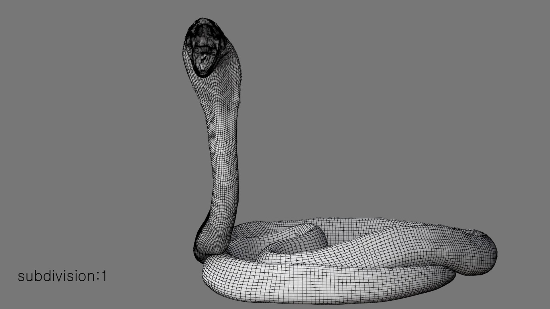 3D Snake Rig - TurboSquid 1273422