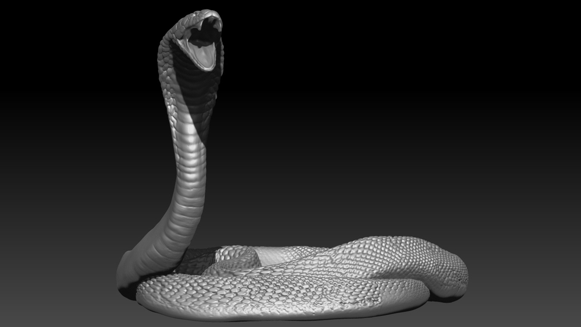 3D snake rig - TurboSquid 1273422