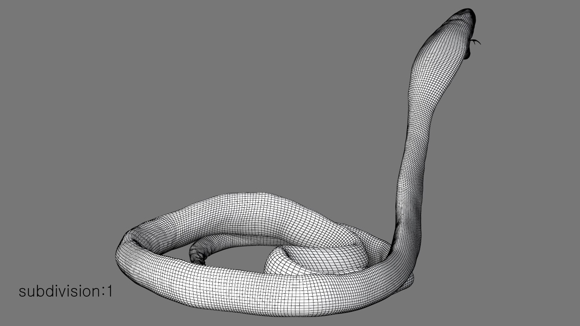 3D Snake Rig - TurboSquid 1273422