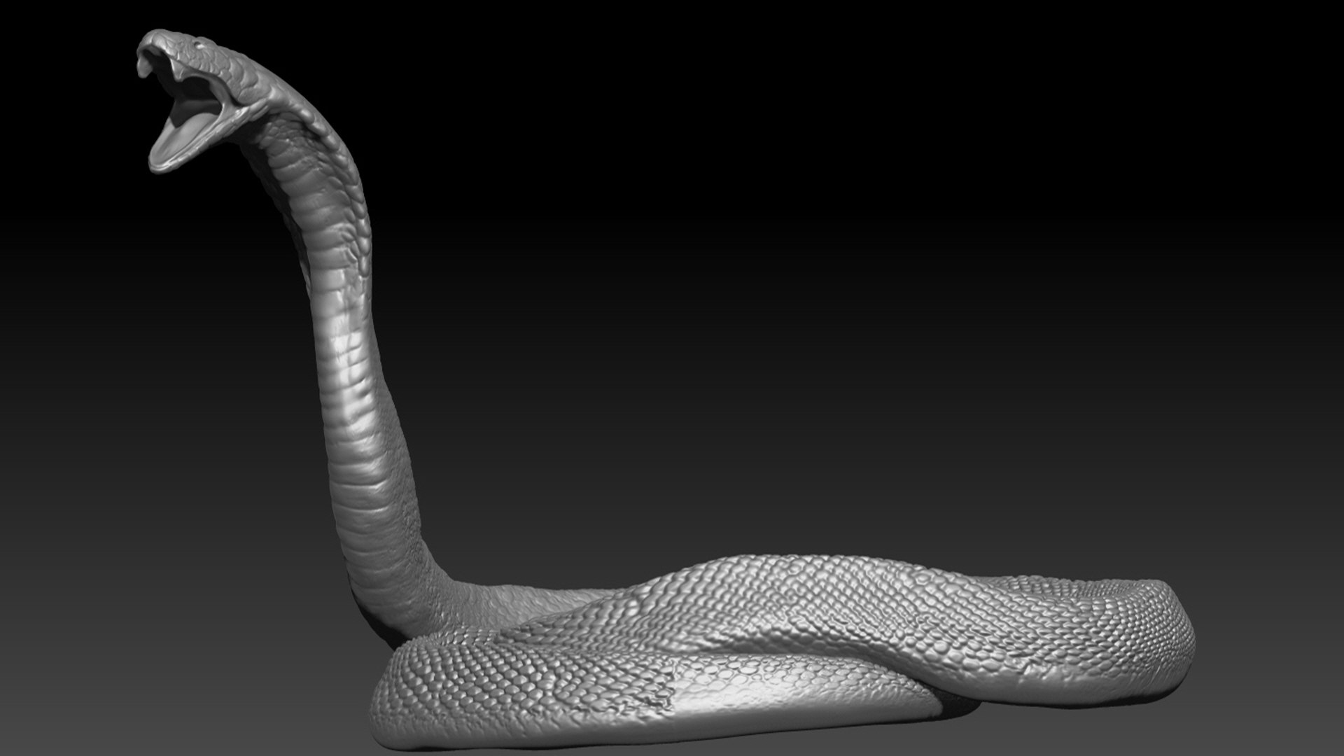 3D snake rig - TurboSquid 1273422