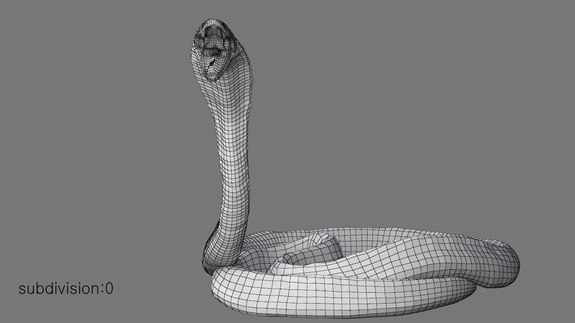 3D Snake Rig - TurboSquid 1273422