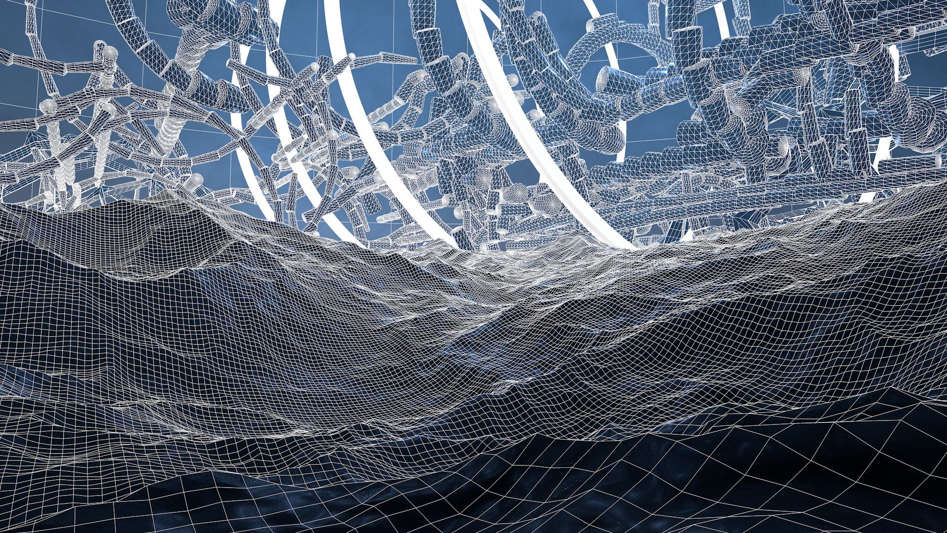 3D Concepts Strange Structure Alien - TurboSquid 1472536